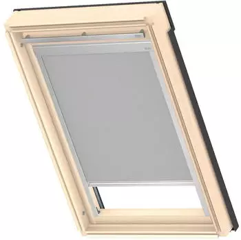 VELUX Original Dachfenster Verdunkelungsrollo Classic, Grau, für M10