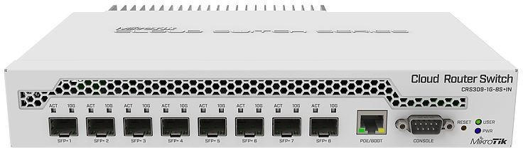 MikroTik CRS309-1G-8S+IN Desktop Switch · Bewertung: 5/5 · ab 226,23€