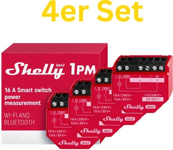 Shelly 1 Gen3 (4 Stk.) - ab 72,97