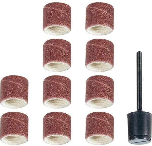 Proxxon 28980 1 x Träger mit 10 Schleifbändern Form Zylinder, Korn 150 ...