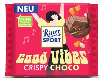Ritter-Sport Ritter Sport Good Vibes Crispy Choco 100g ab 2,19€