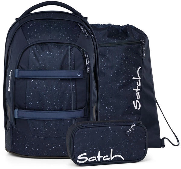 Satch Pack Set Set 3 teilig ab 5. Klasse ergonomisch 30L Stauraum mit ...