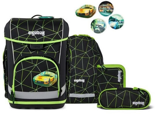 ergobag Cubo Light Set (2026) CyBär Race Schulranzen-Set · Bewertung: 5 ...