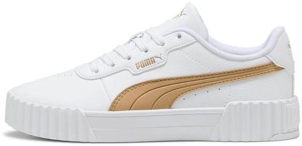 Puma Carina 3.0 Aqua Metallics, Weiblich Sneaker, Puma White-Light Sand ...