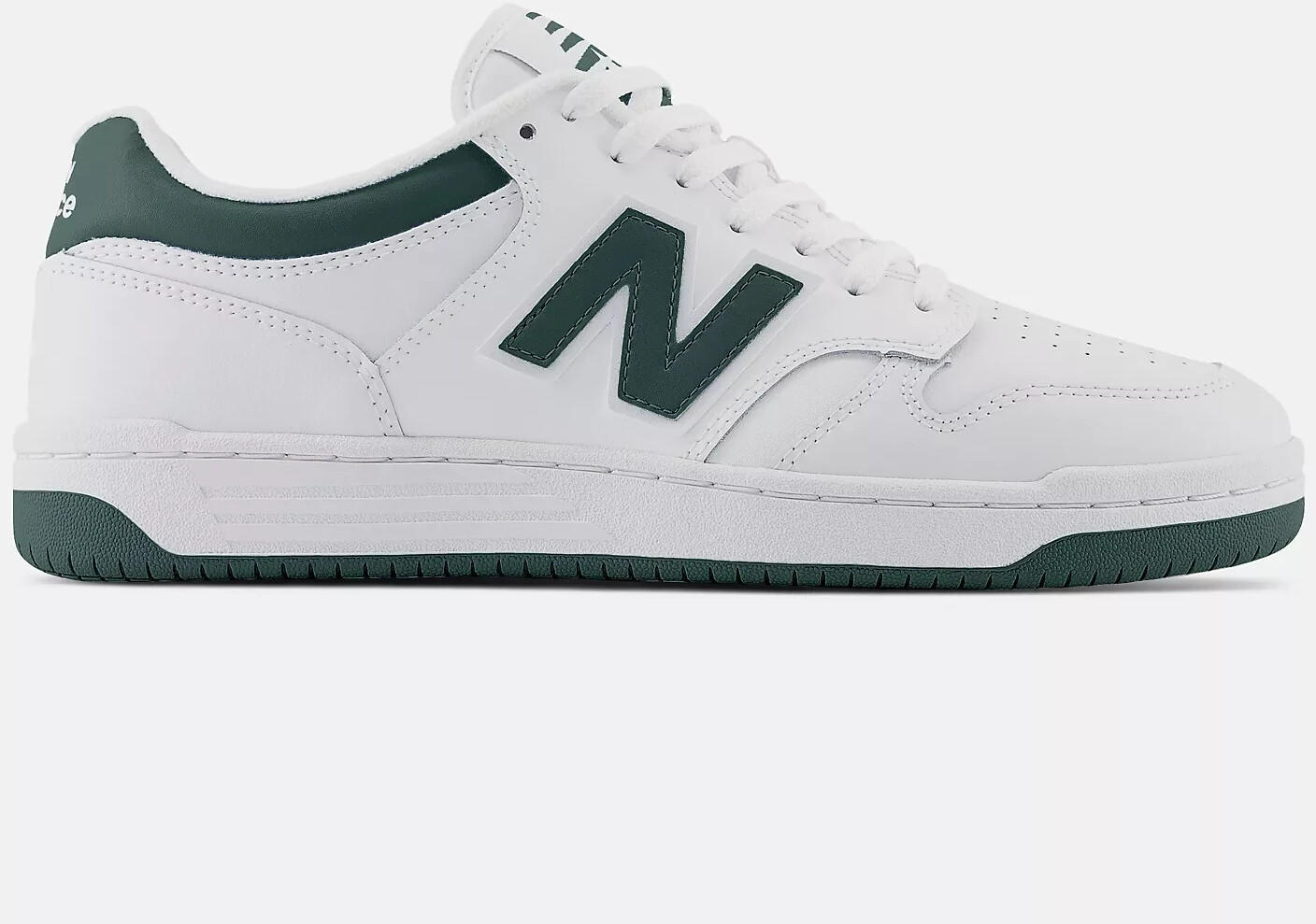 New Balance BB480 Low white/nightwatch green/light aluminum Erfahrungen ...