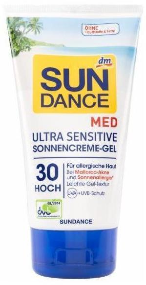 dm Sundance Med Ultra Sensitive Sonnencreme-Gel Test Sonnencreme