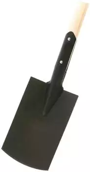 Dönges Feuerwehrspaten DIN 20127 mit T-Stiel, Eschenholz Rundspaten ab ...