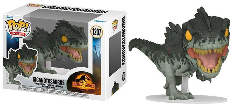Funko Pop! Movies: Jurassic World 3 - Giant Dino - Giganotosaurus ...