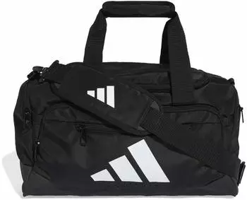 adidas Unisex Training Defender Duffle Bag XSmall, Black/White, One Size