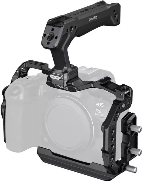 SMALLRIG HawkLock Quick Release Cage Kit for Canon EOS R6 Mark III / R6 ...