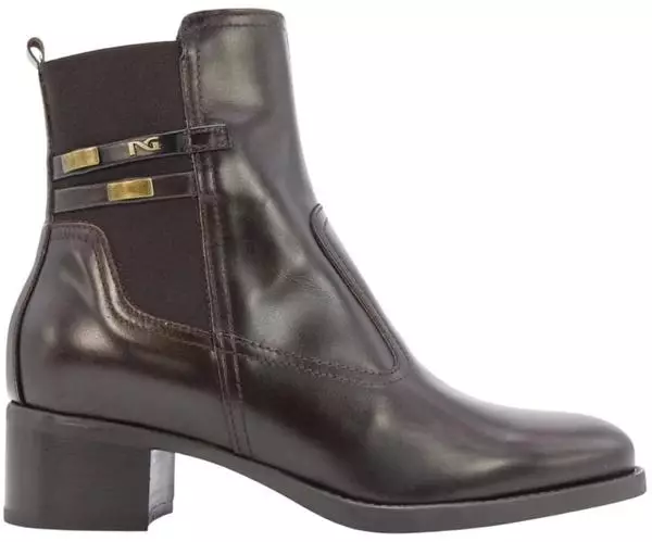 Nero Giardini I513841D Damenstiefeletten Aus Leder Und Gewebe ...