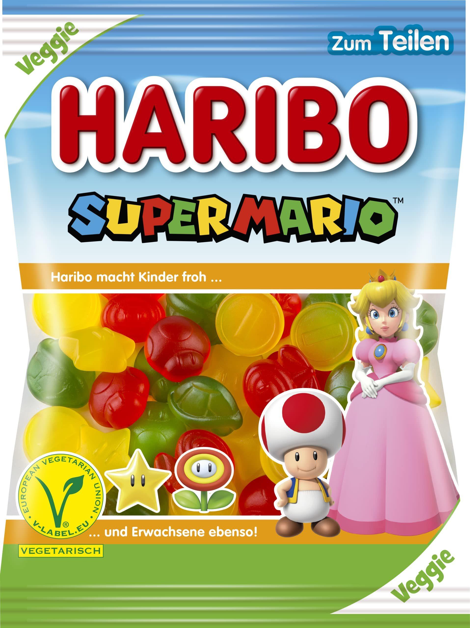 Haribo Super Mario Special Edition Veggie (175g) Test TOP Angebote ab 2 ...