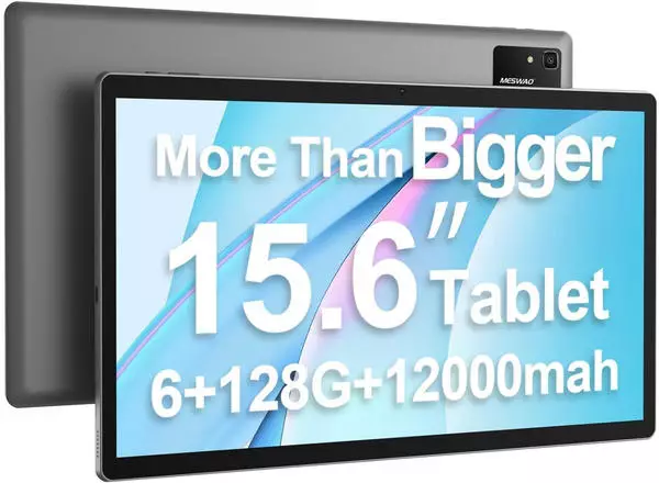 MESWAO 15,6 Zoll Tablet, MES-B3 Android 14 Großes Tablets mit IPS ...