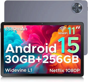 DOOGEE U11 Pro Android 16 Tablet 11 Zoll, 30GB RAM+256GB ROM (2TB TF ...