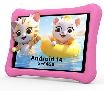 VALE Multimedia WiFi Tablet mit Android 14, 128GB, V10A Tablet (10 ...
