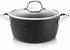 Tescoma Kasserolle PRESIDENT Stone mit Deckel ø 24 cm, 4.5 l