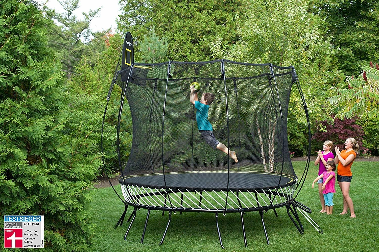 SpringFree Trampoline R79 Medium Round Test - 88/100 (gut)