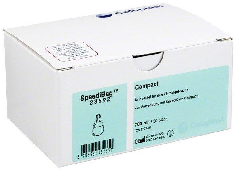 Coloplast Speedibag Compact Urinbeutel für Einmalgebrauch (30 Stk ...