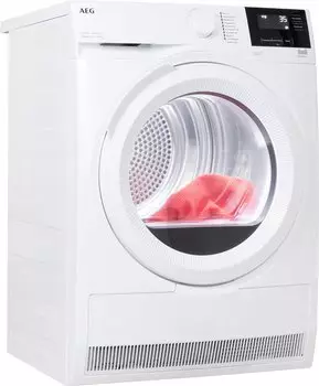AEG WiFi Wärmepumpentrockner 8 kg – Serie 9000 AbsoluteCarePlus Daunentrocknung – Punktgenaue ...