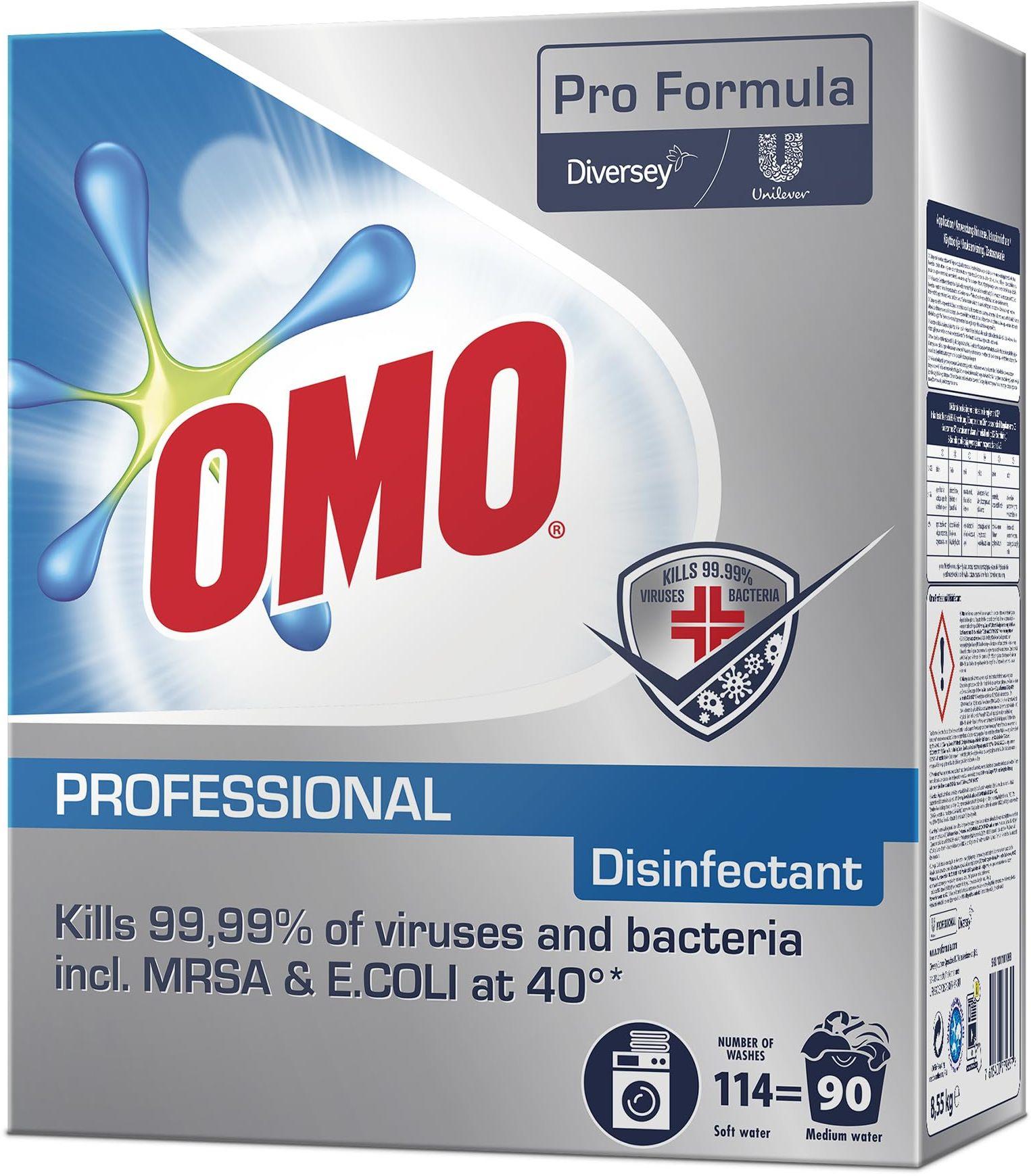 OMO Desinfektionswaschmittel Disinfectant Plus, Pro Formula ...