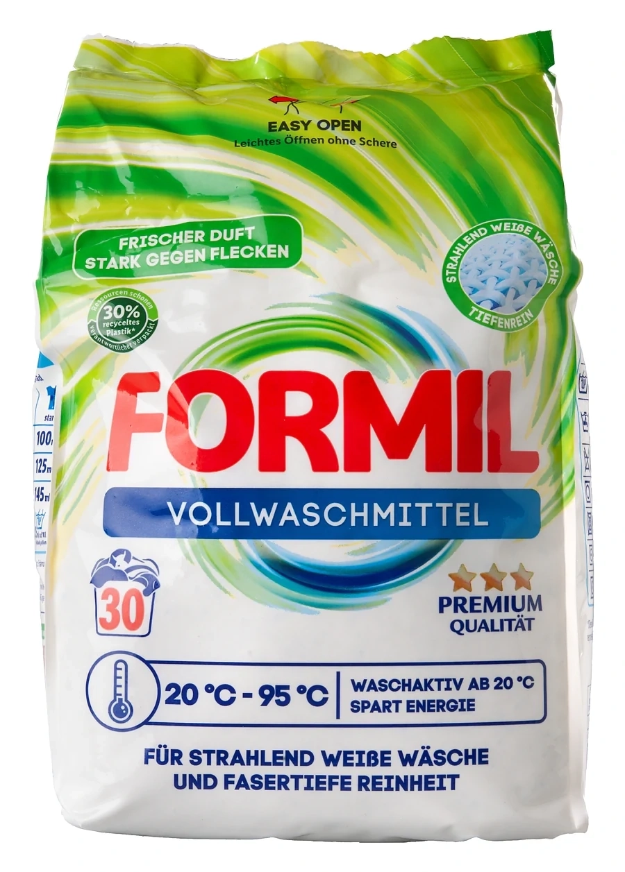 Lidl Formil Vollwaschmittel Test - 88/100 (gut)