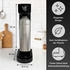 Luckymoose Infinity Wassersprudler + 2x 1,25L Edelstahlflaschen silber ...