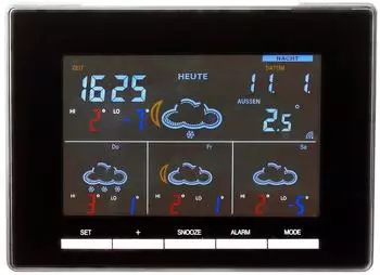wetteronline home 3, WetterDisplay mit WetterRadar: neue Generation der WLAN-Wetterstation ...
