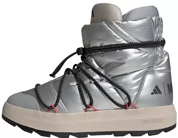 adidas Unisex x Moon Boot ACE MID Schuh Matte Silver/Core Black/Lucid ...