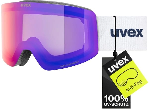 Uvex provoqe FM - stylische, verspiegelte Skibrille mit Anti-Fog ...