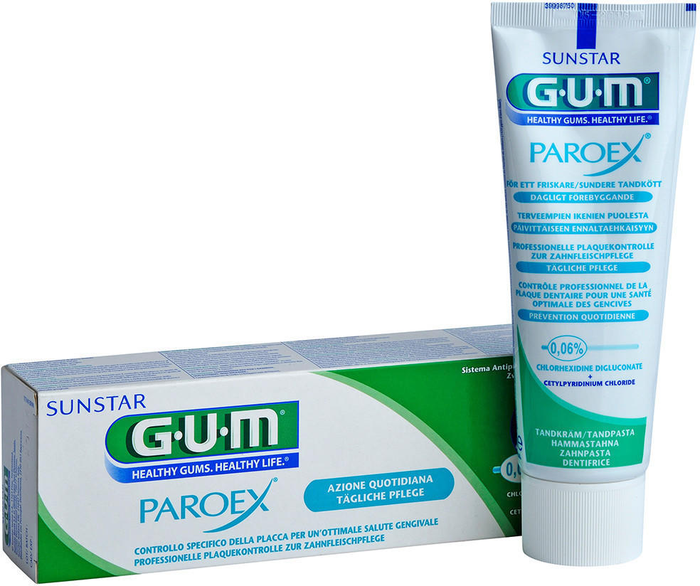 GUM Paroex Chlorhexidin Zahnpasta 0 06% (75ml) Erfahrungen auf ...