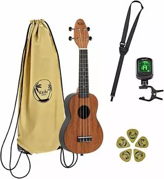 Ortega K2-MAH Keiki Sopran Ukulele Pack Neu Sopran-Ukulele ab 64,00€